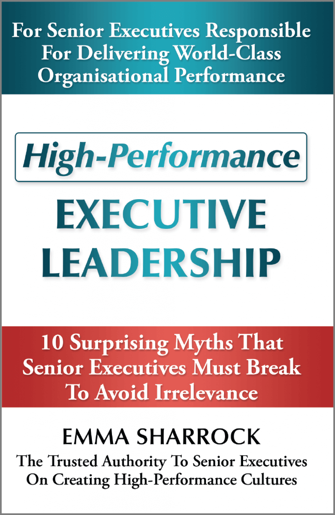 High Performance Executive Leadership Book