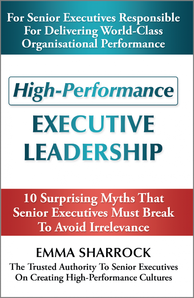 High Performance Executive Leadership Book